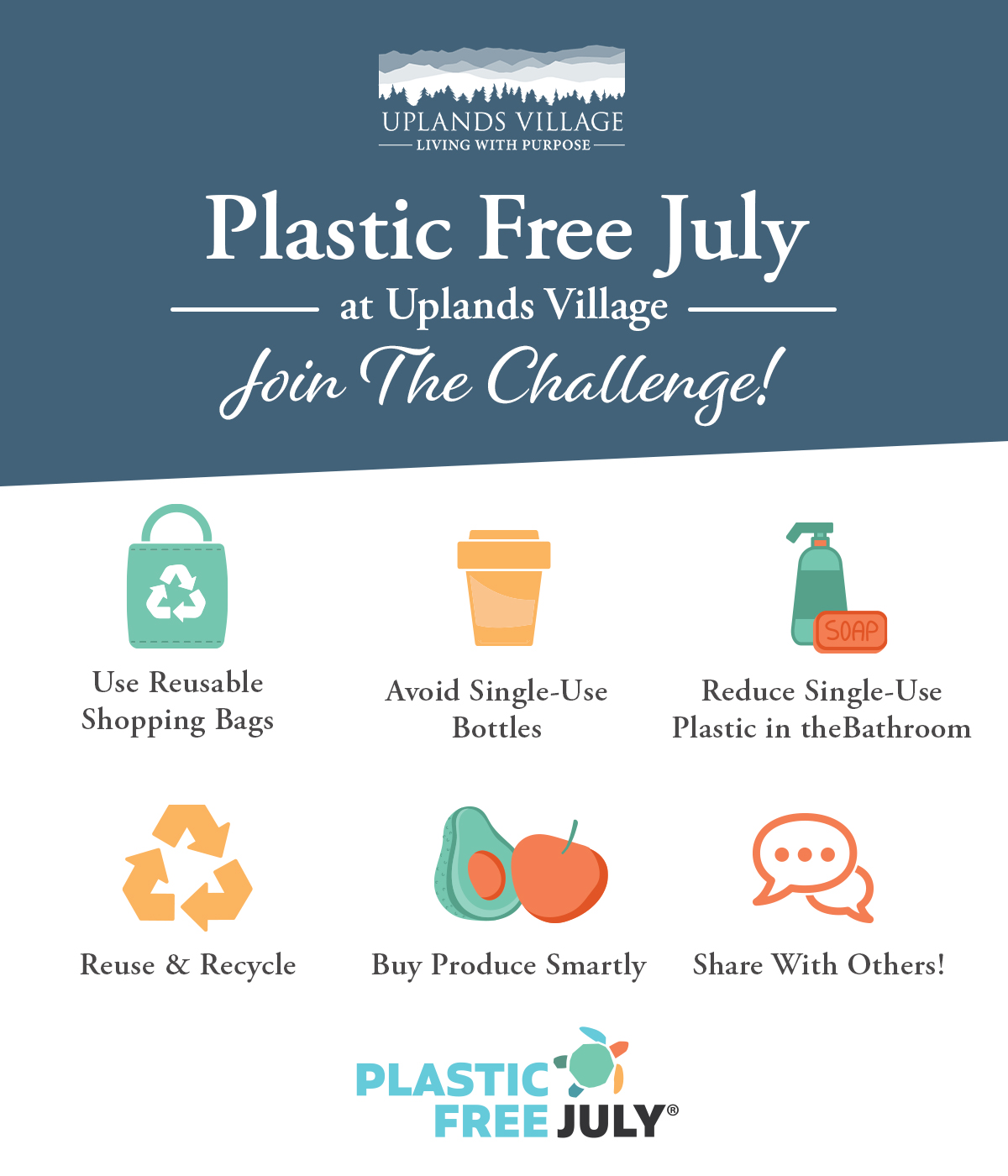 Celebrating Green Living with Plastic Free July®